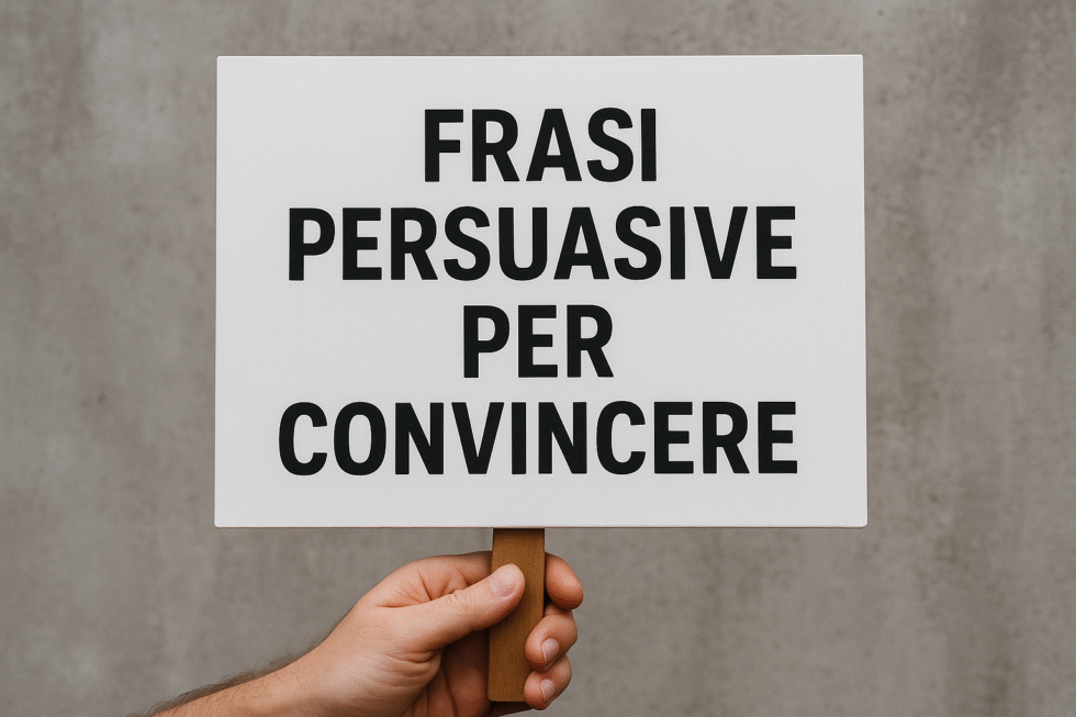 Frasi Persuasive per Convincere i Clienti: guida con esempi